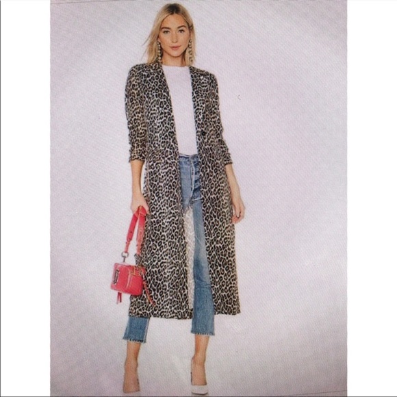 LPA | Jackets & Coats | Animal Print Duster By Lpa | Poshmark